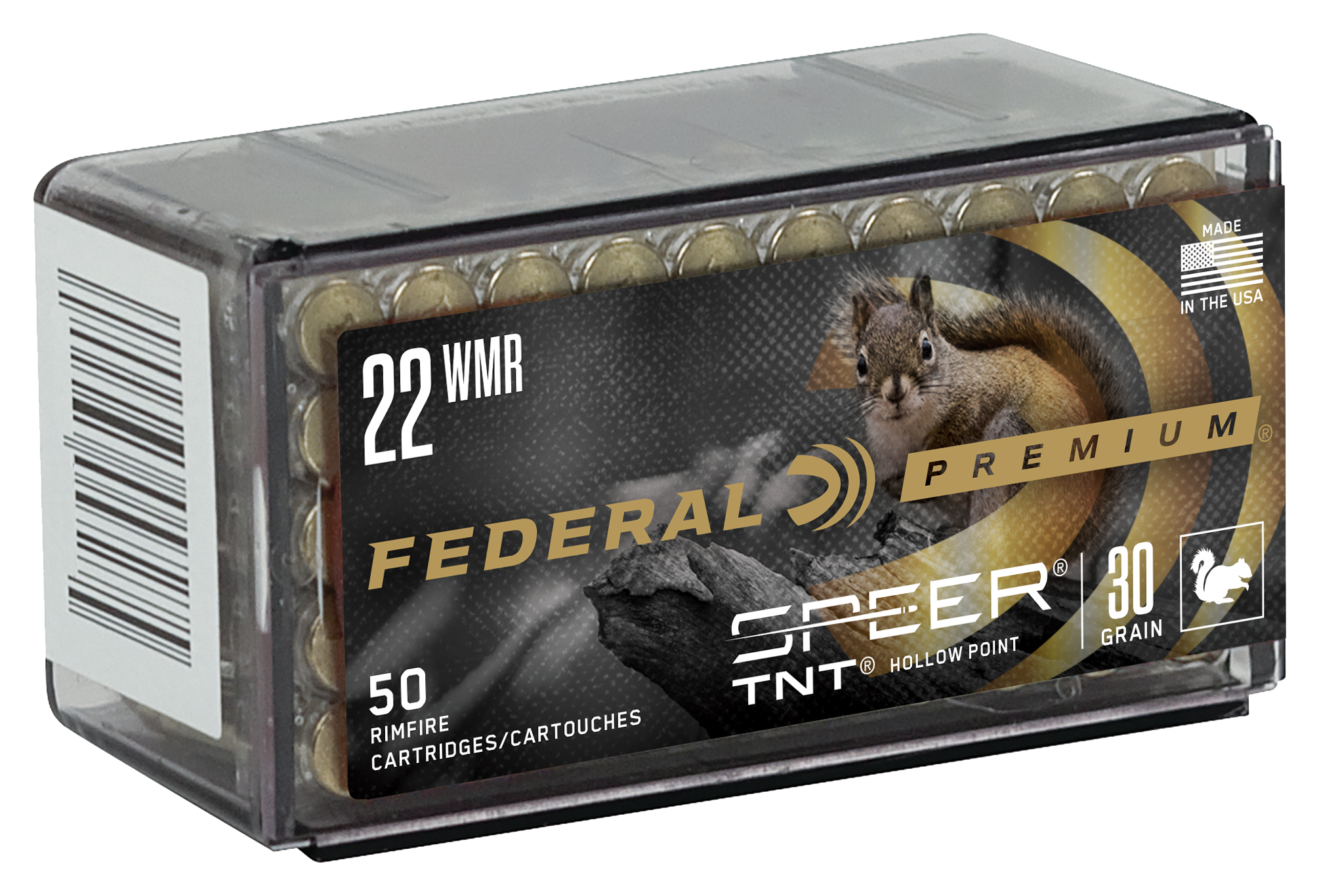 Federal Premium V-Shok Varmint Magnum .22 WMR 30 Grain Hollow Point ...